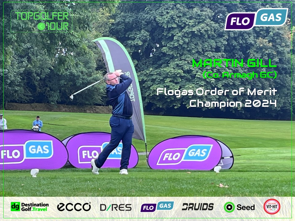 Martin Gill wins the Flogas Order of Merit 2024 | News | Top Golfer